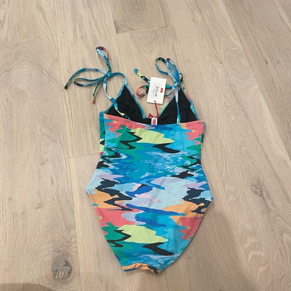 SOLID & STRIPED | Swim | Solid And Stripped The Olympia One Piece ...